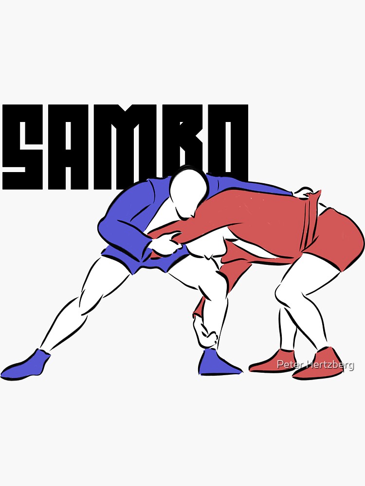 "Sambo" Sticker by PeterHertzberg | Redbubble