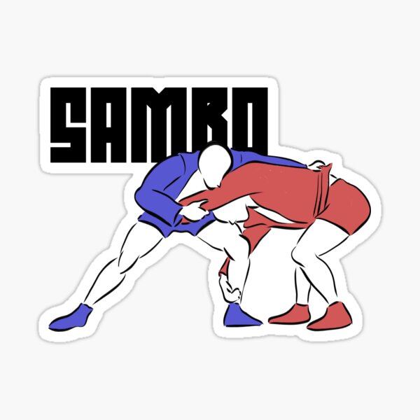 "Sambo" Sticker by PeterHertzberg | Redbubble