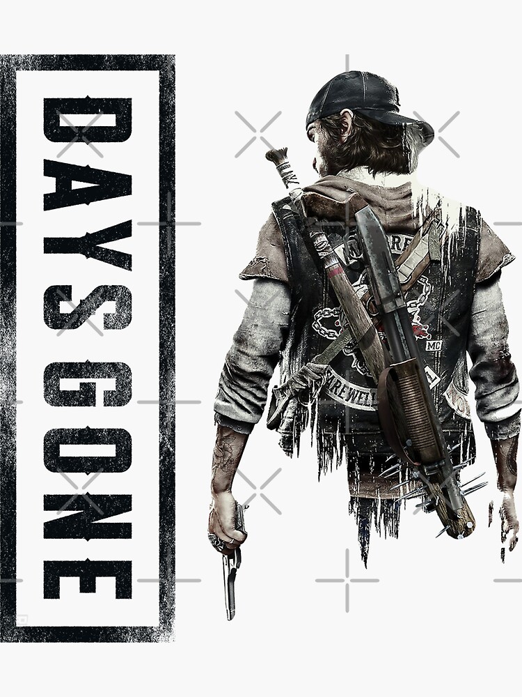 "Days gone" Sticker for Sale by Frnck | Redbubble