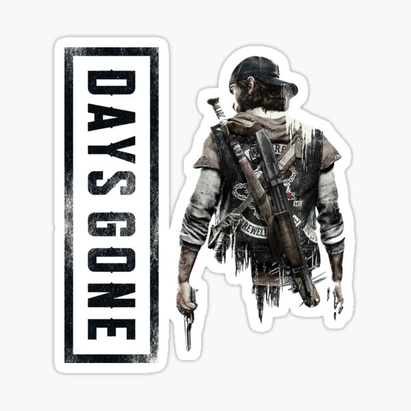 "Days gone" Sticker for Sale by Frnck | Redbubble