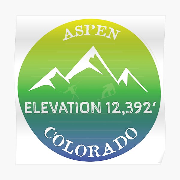 Aspen Snowmass Posters | Redbubble