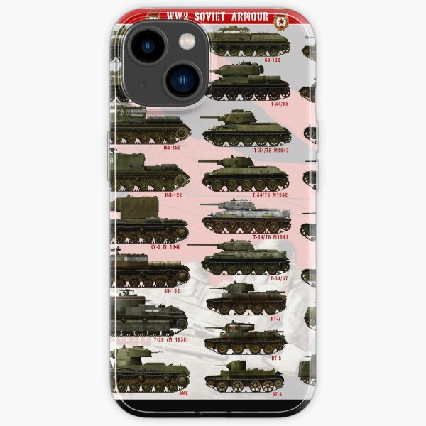 "WW2 Soviet Armour" iPhone Case for Sale by TheCollectioner | Redbubble