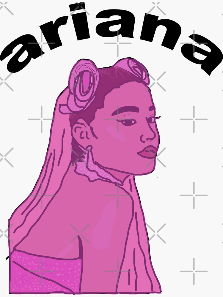 "ari " Sticker for Sale by leafthief | Redbubble