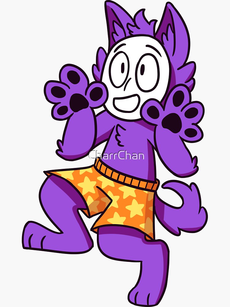 "Kedamono" Sticker for Sale by CharrChan | Redbubble