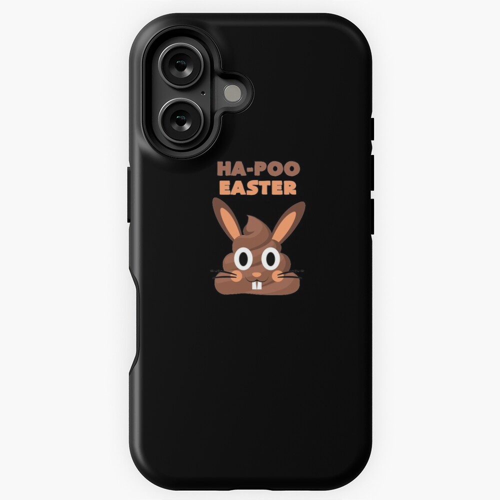 "Ha-Poo Easter Happy Easter Funny Bunny Poop" Sticker for Sale by ...