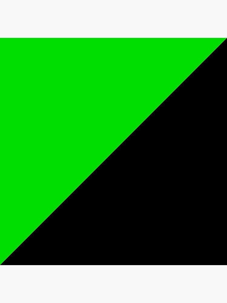 "Anarcho Primitivism Flag" Poster by Dator | Redbubble