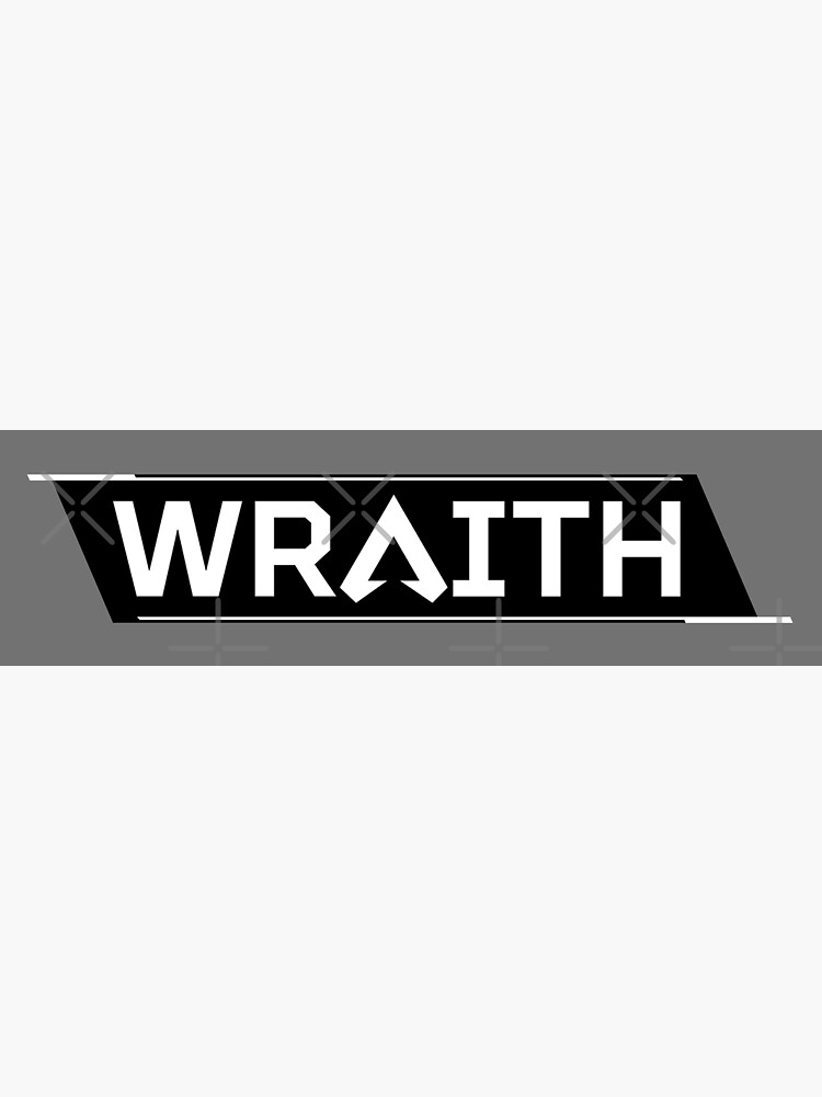 "Wraith Tag | Apex Legends Character Logo" Poster by surik- | Redbubble