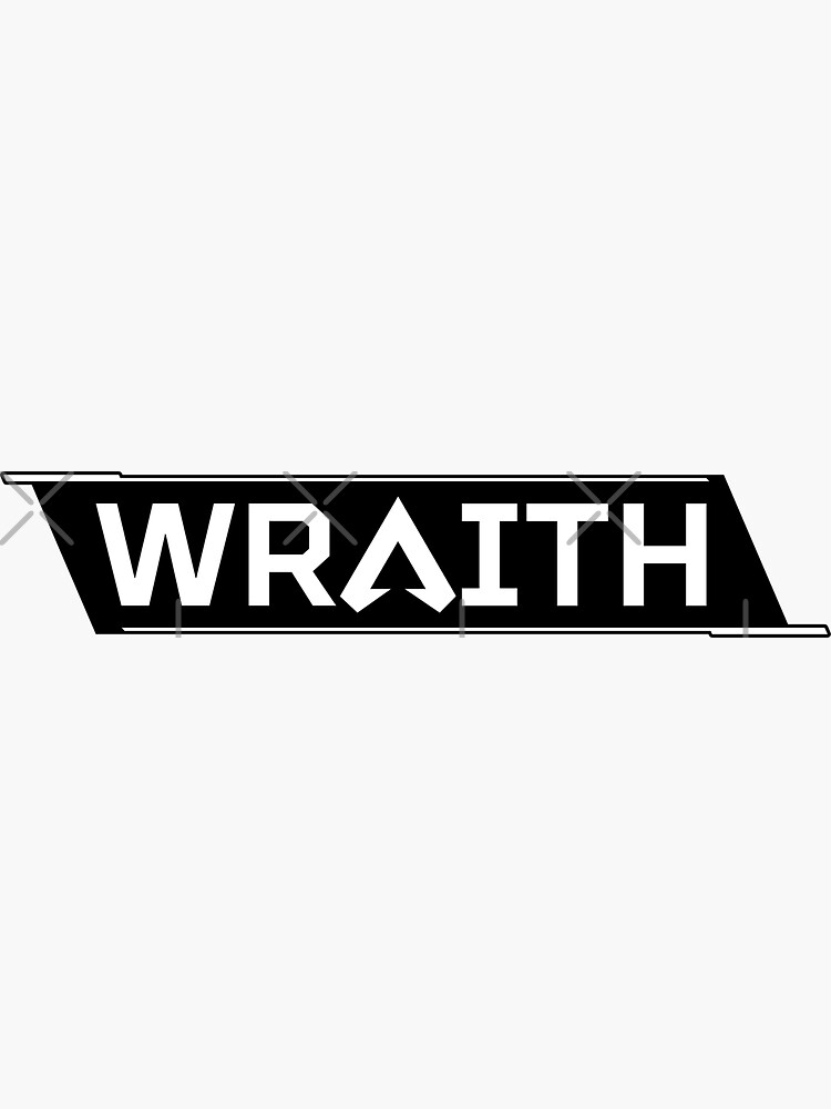 Pegatina «Etiqueta de wraith | Apex Legends Character Logo» de surik ...