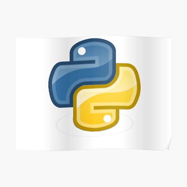 "Python" Poster for Sale by SafwaanH12 | Redbubble