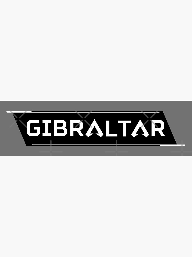 "Gibraltar Tag | Apex Legends Character Logo" Poster by surik- | Redbubble
