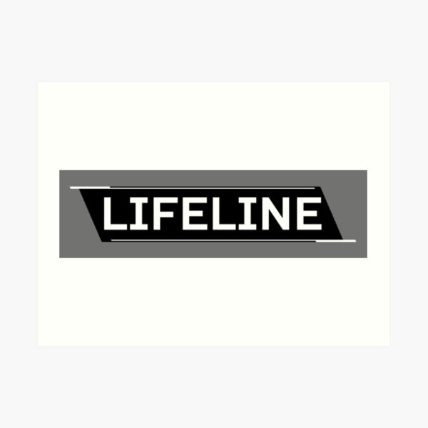 "Lifeline Tag | Apex Legends Character Logo" Art Print for Sale by ...