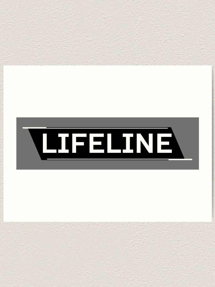"Lifeline Tag | Apex Legends Character Logo" Art Print for Sale by ...