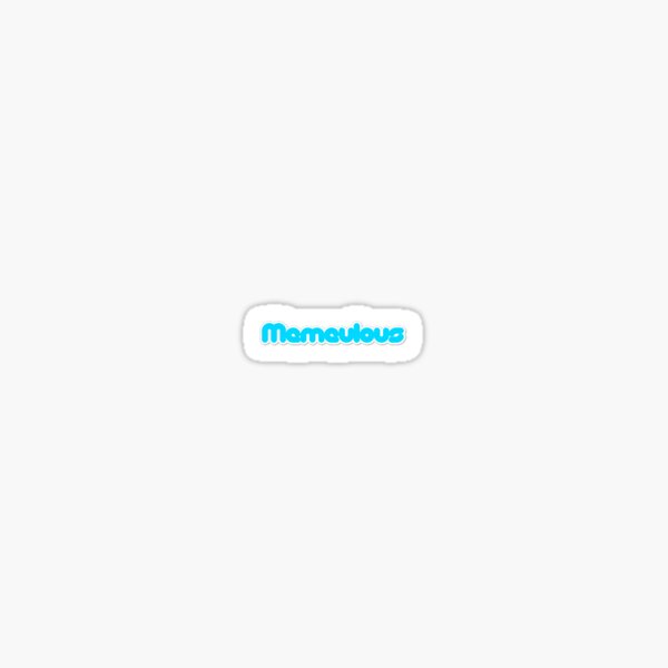 "memeulous twitter inspired" Sticker for Sale by Beani33 | Redbubble
