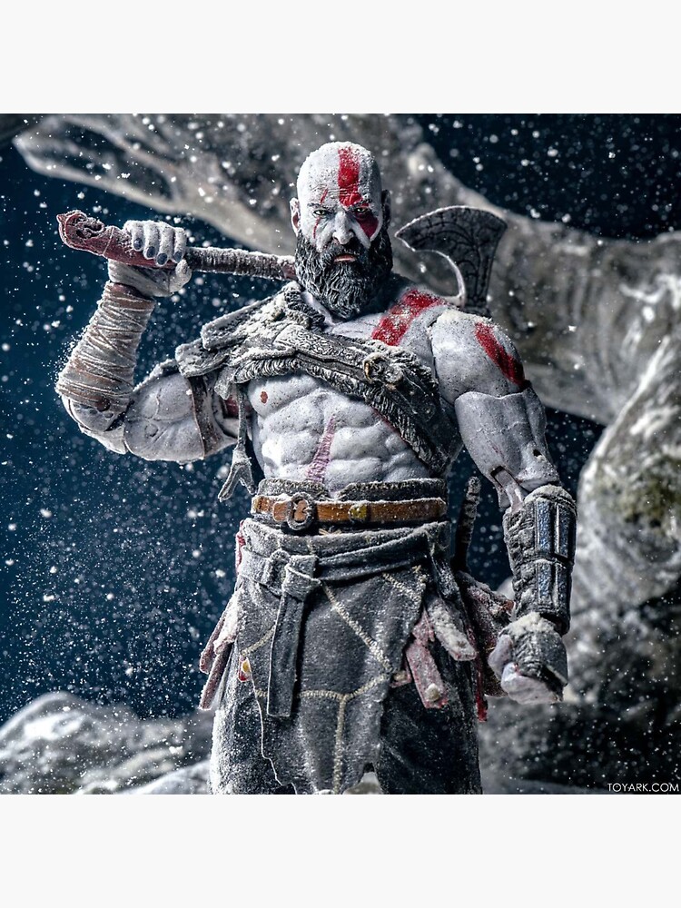 "KRATOS" Sticker for Sale by MiSofi | Redbubble