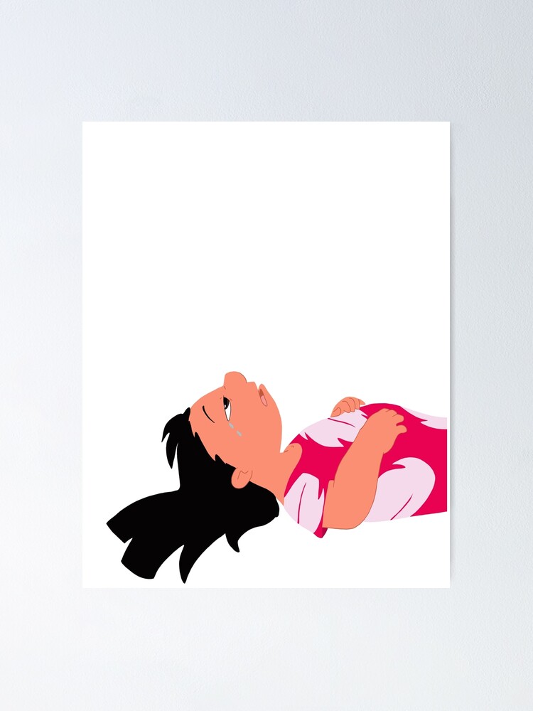 "LILO SAD TEARS - Lilo and Stitch" Poster by maddisonegreen | Redbubble