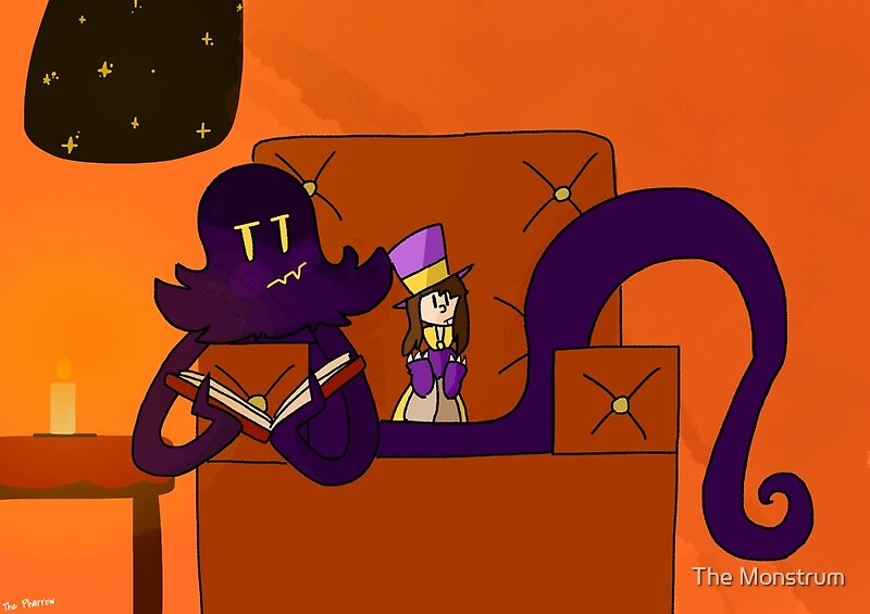 "Snatcher and hat kid" by The Monstrum | Redbubble