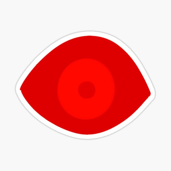 "Red eye" Sticker for Sale by ThePharrow | Redbubble