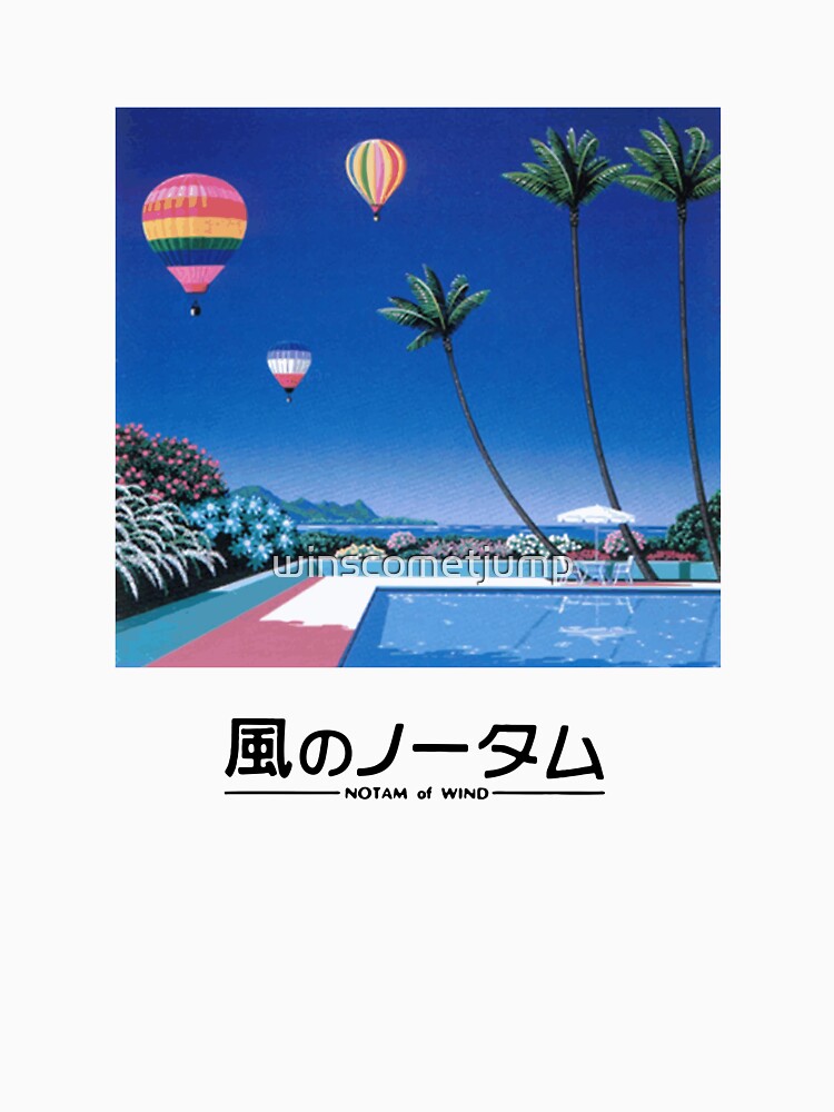 "NOTAM of Wind - 風のノータム" T-shirt for Sale by winscometjump | Redbubble ...