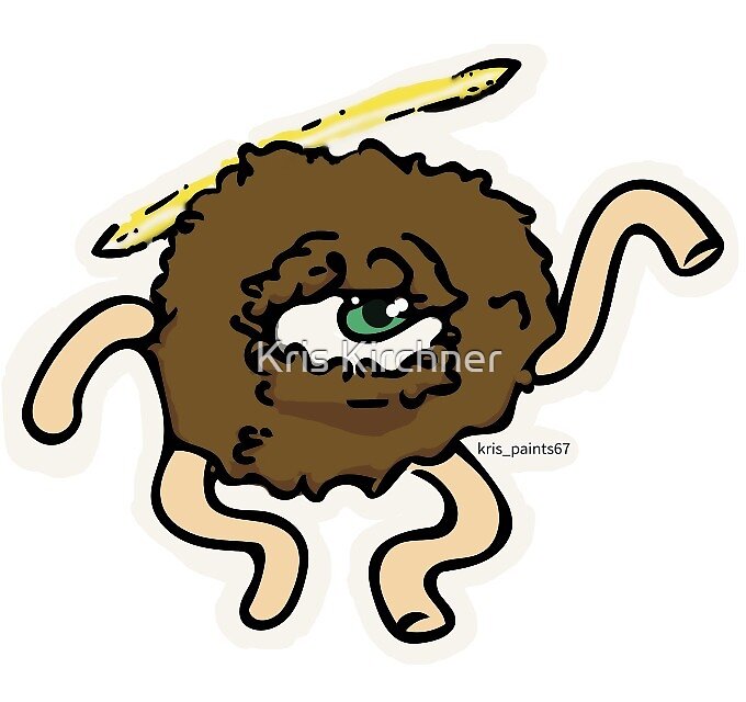 "Spagetti Meatball Monster" by Kris Kirchner | Redbubble