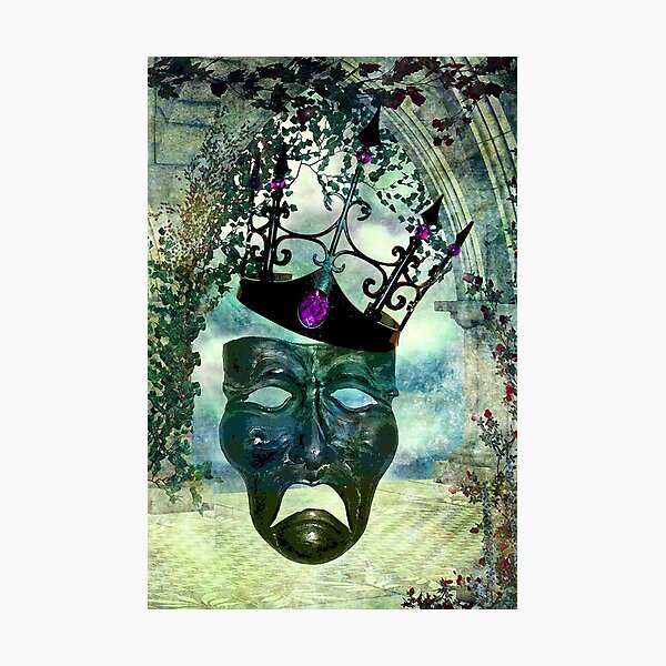 "DAS LEBEN IST EINE STUFE, DIE IMMER EIN KANTEL IST" Fotodruck von ...