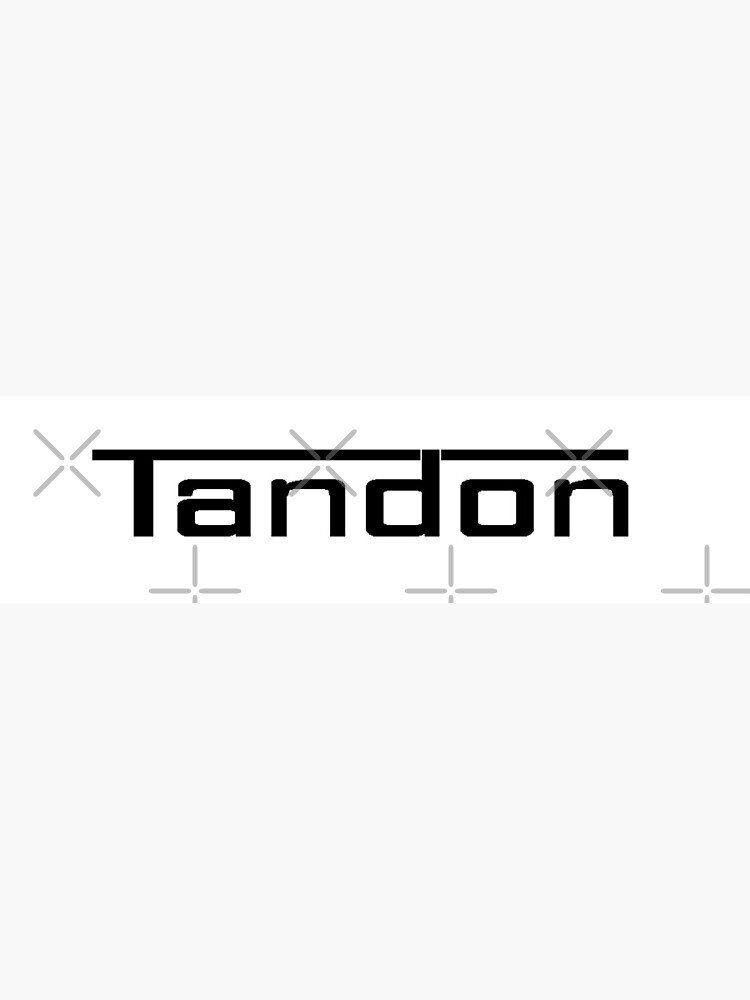 "Tandon Logo" Art Print for Sale by B-96-J | Redbubble