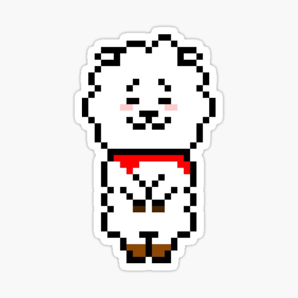 "RJ" Sticker for Sale by TnG-Crafts | Redbubble