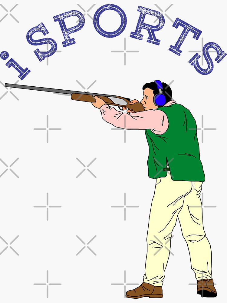 "Sports, action, moving, shooting" Sticker by BTS-Design | Redbubble