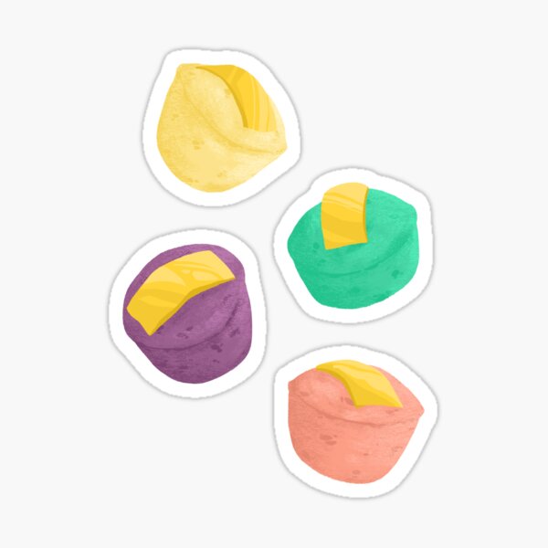 "Kakanin - Puto" Sticker for Sale by beespyjamas | Redbubble