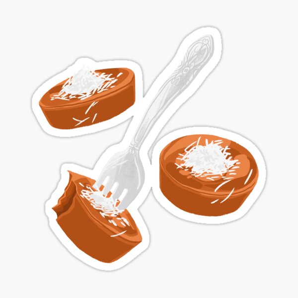 "Kakanin - Kutsinta" Sticker for Sale by beespyjamas | Redbubble