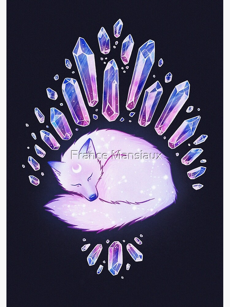 "Gem fox" Canvas Print by FranceMSX | Redbubble