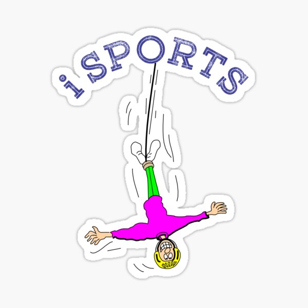 "Sports, action, moving, funny bungee jumping" Sticker for Sale by BTS ...
