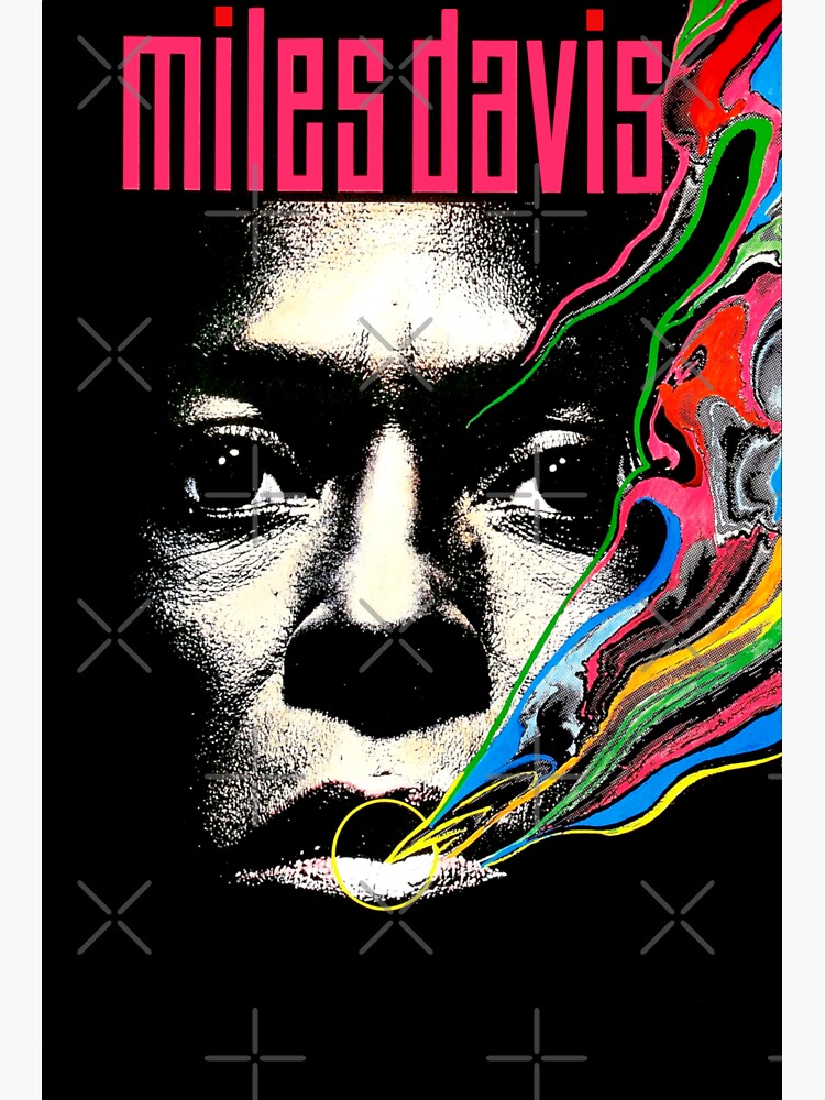 "Miles Vintage Davis Concert Retro " Sticker for Sale by ...