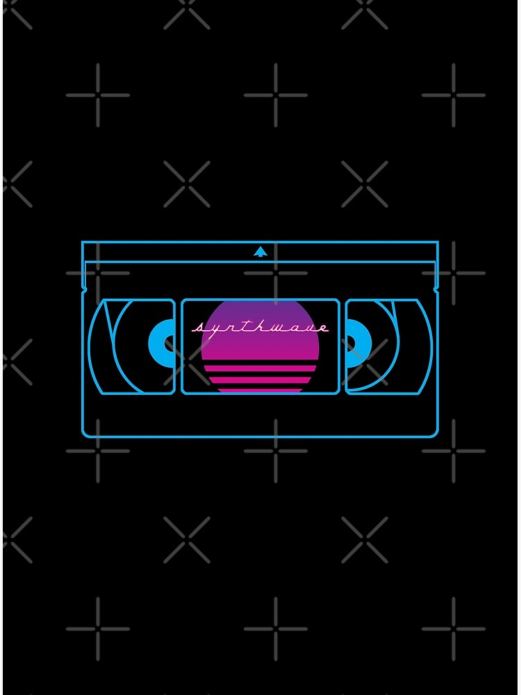 "Synthwave VHS" Poster von GloopTrekker | Redbubble