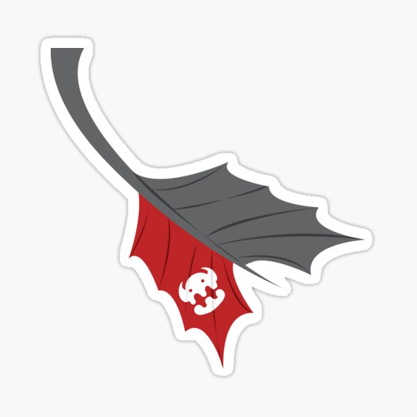 "How to Train Your Dragon Toothless Tail Design" Sticker for Sale by ...