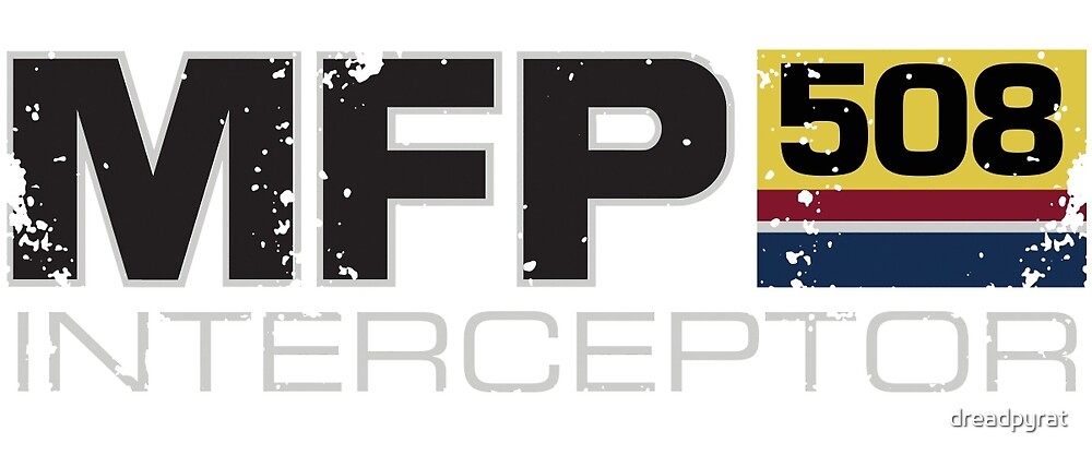 "Mad Max MFP Interceptor" by dreadpyrat | Redbubble