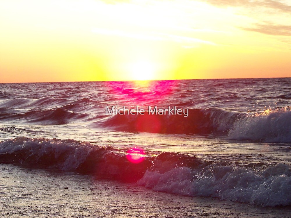 "Door County Sunrise" by Michele Markley | Redbubble