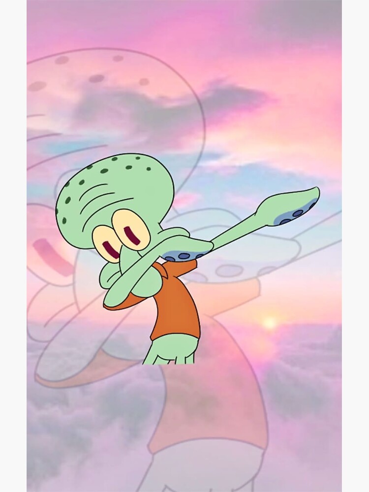 "SpongeBob Squarepants aesthetic | Dab" Sticker for Sale by Jabelss ...