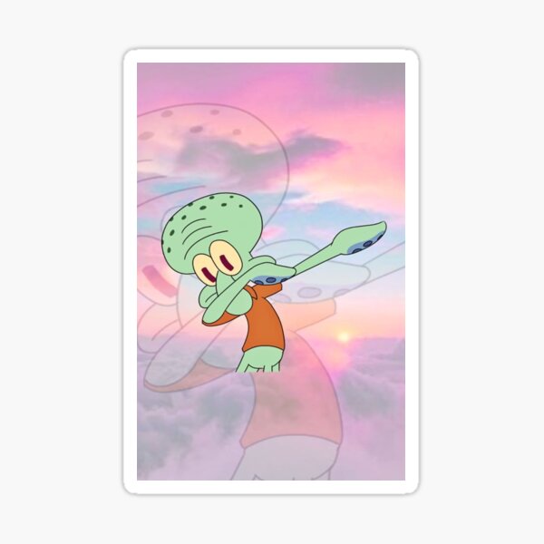 "SpongeBob Squarepants aesthetic | Dab" Sticker for Sale by Jabelss ...