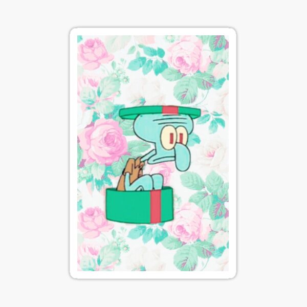 "SpongeBob Squarepants aesthetic | Gift" Sticker for Sale by Jabelss ...