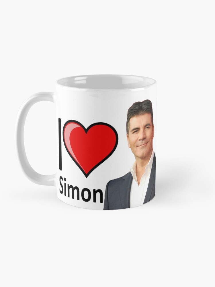 "I Love Simon Cowell" Coffee Mug for Sale by partybitz | Redbubble