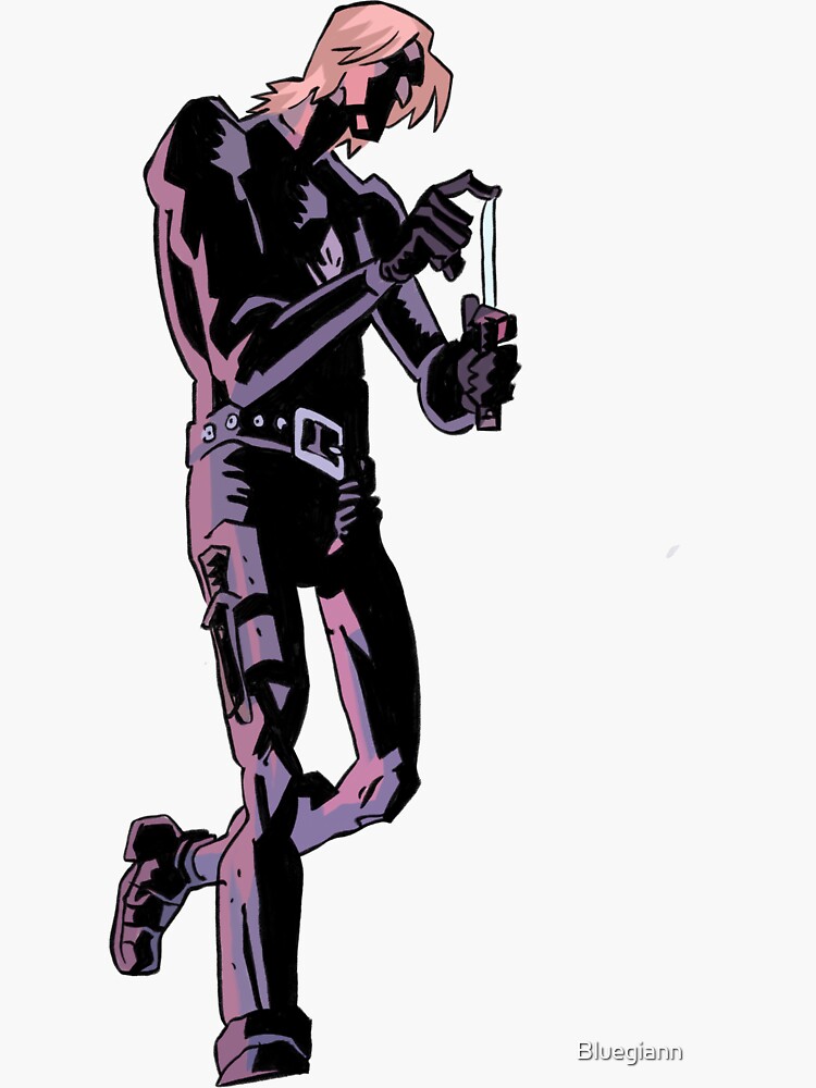 "knife king" Sticker for Sale by Bluegiann | Redbubble