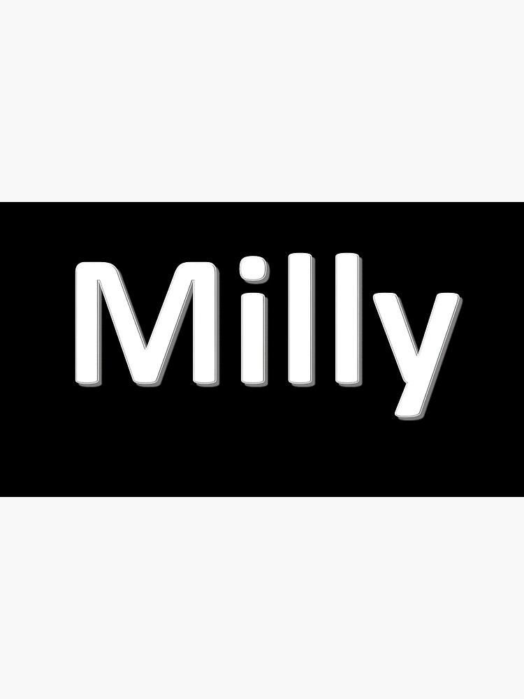 "Milly " Sticker for Sale by pro2ozoa | Redbubble