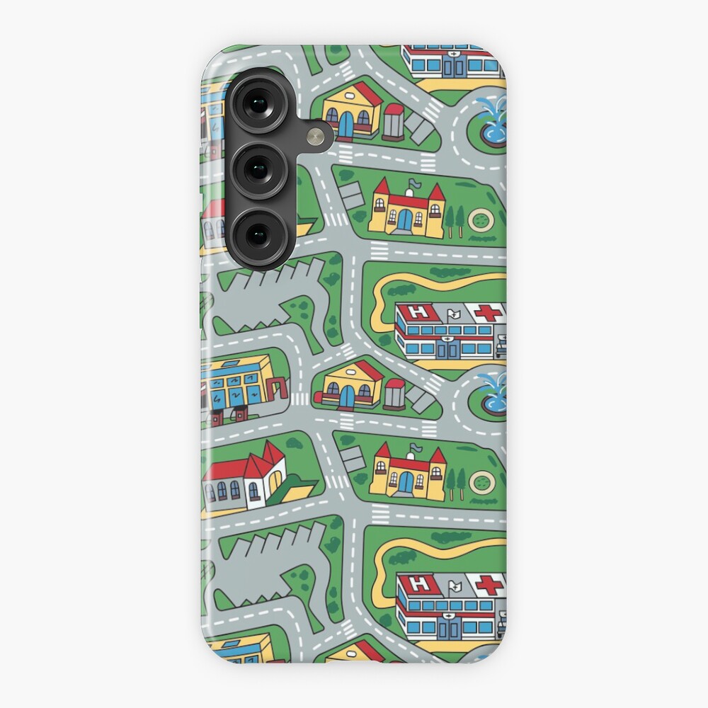 "Car City Carpet Road Rug 90s Nostalgic Toy" Art Print for Sale by ...