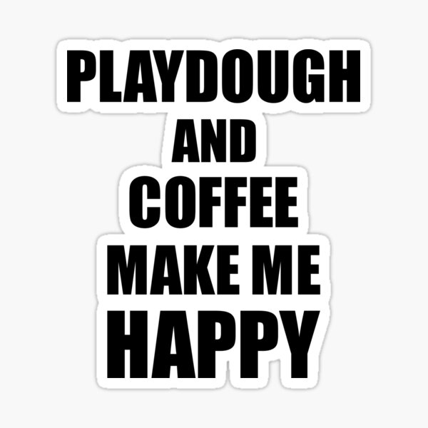 Playdough Stickers | Redbubble