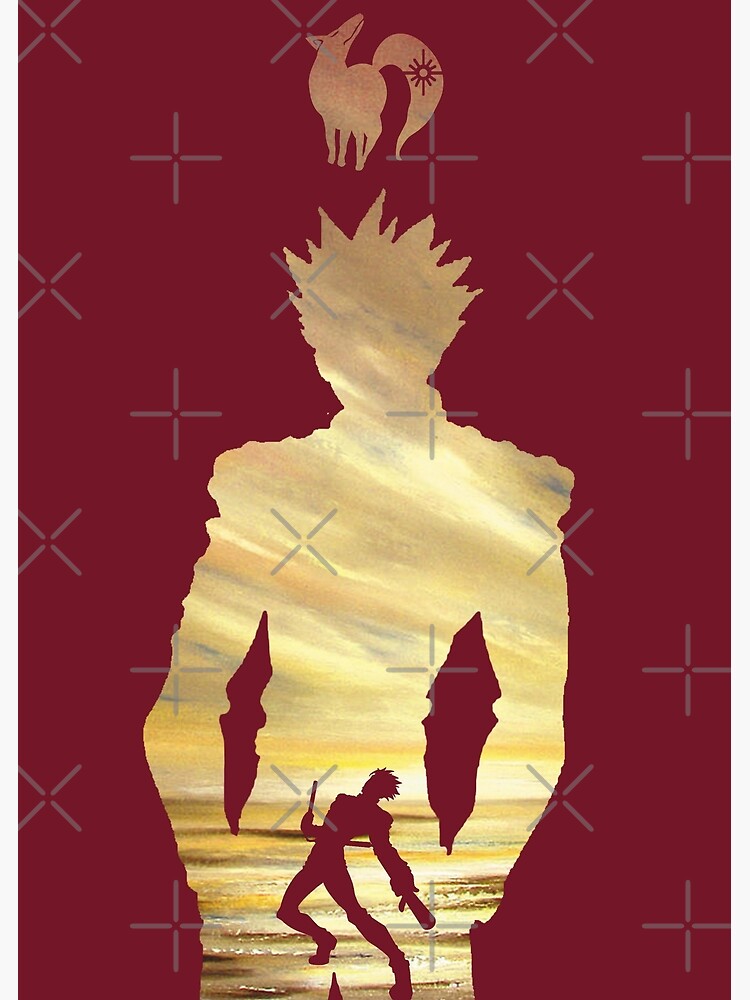 "Ban The Fox Sin -Seven Deadly Sins" Art Print by Blason | Redbubble