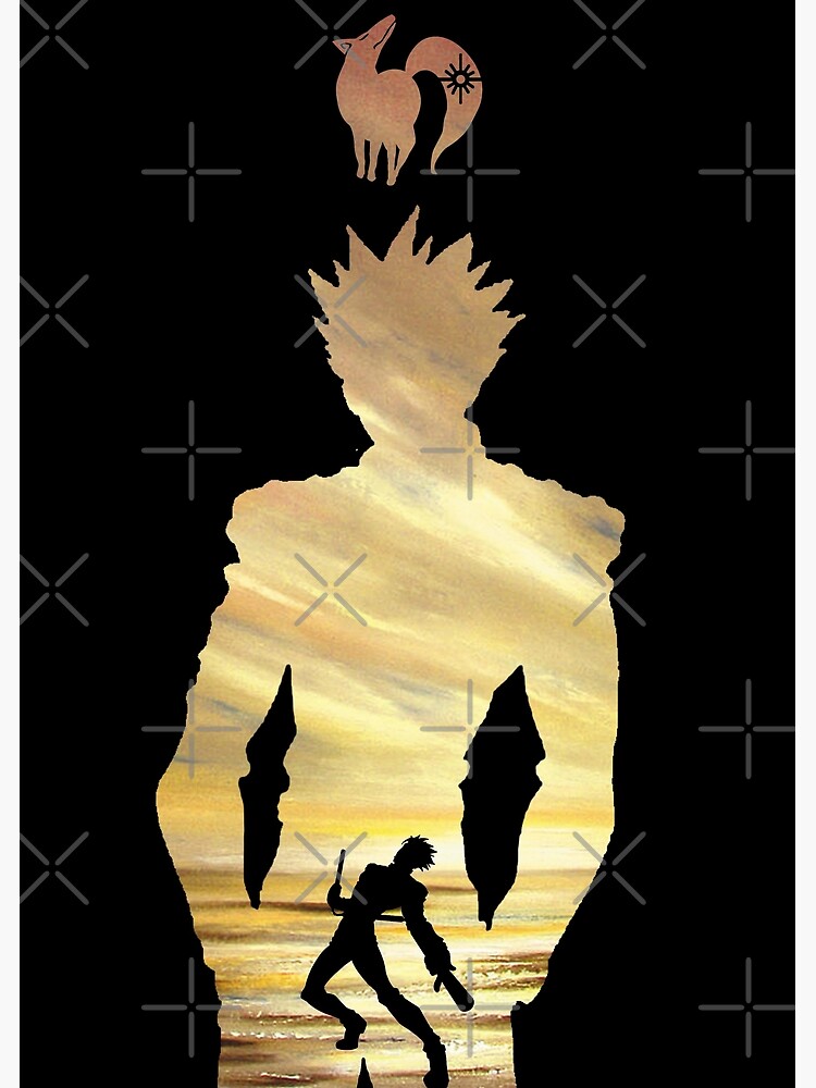 "Ban The Fox Sin -Seven Deadly Sins" Art Print by Blason | Redbubble