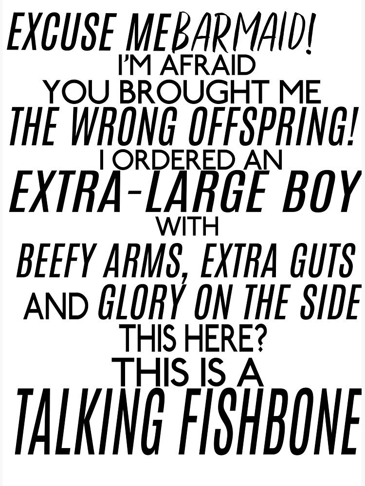 "HTTYD-Inspired "Talking Fishbone"" Poster by mulberrydragon | Redbubble