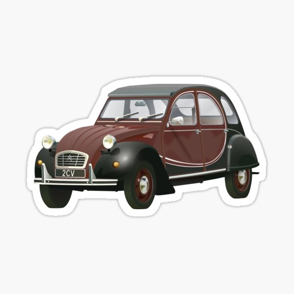 Stickers sur le thème Citroen 2cv | Redbubble