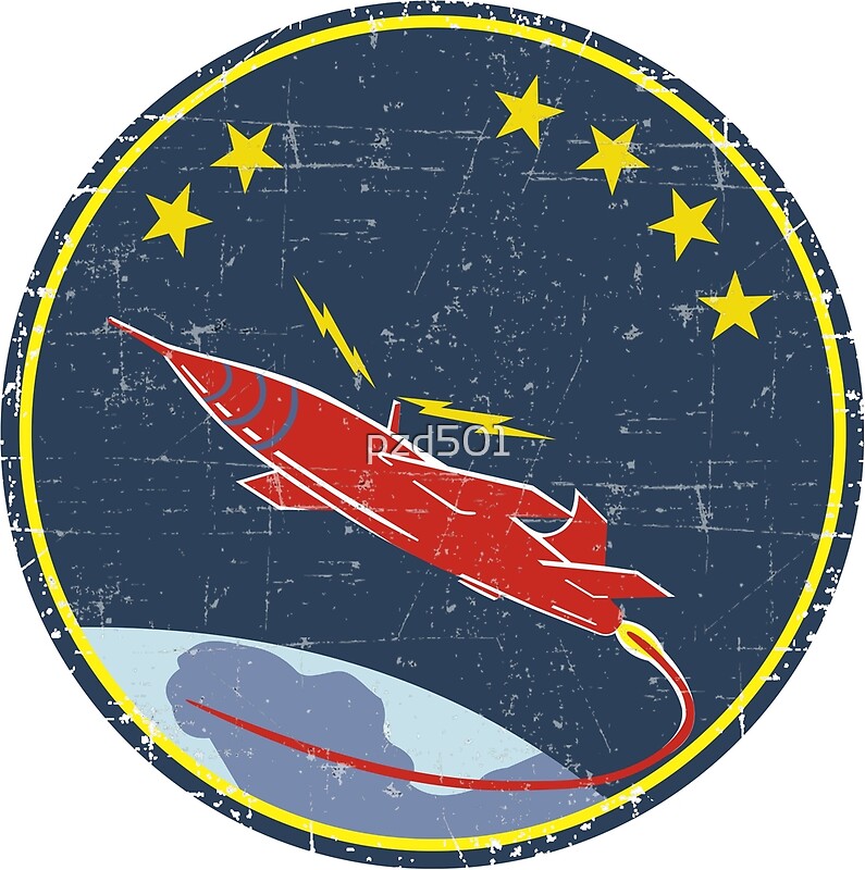 "24thTactical Missile Squadron emblem (1957) - Grunge Style " by pzd501 ...