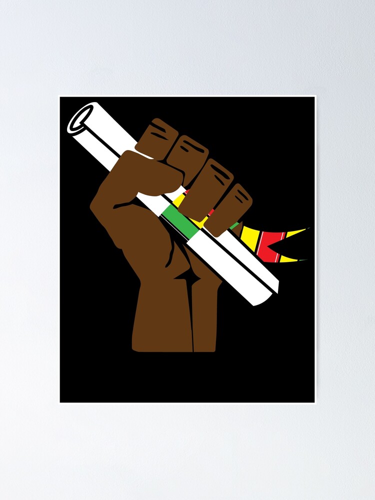 "Knowledge Is Power - Black Excellence Graduation Degreed" Poster by ...